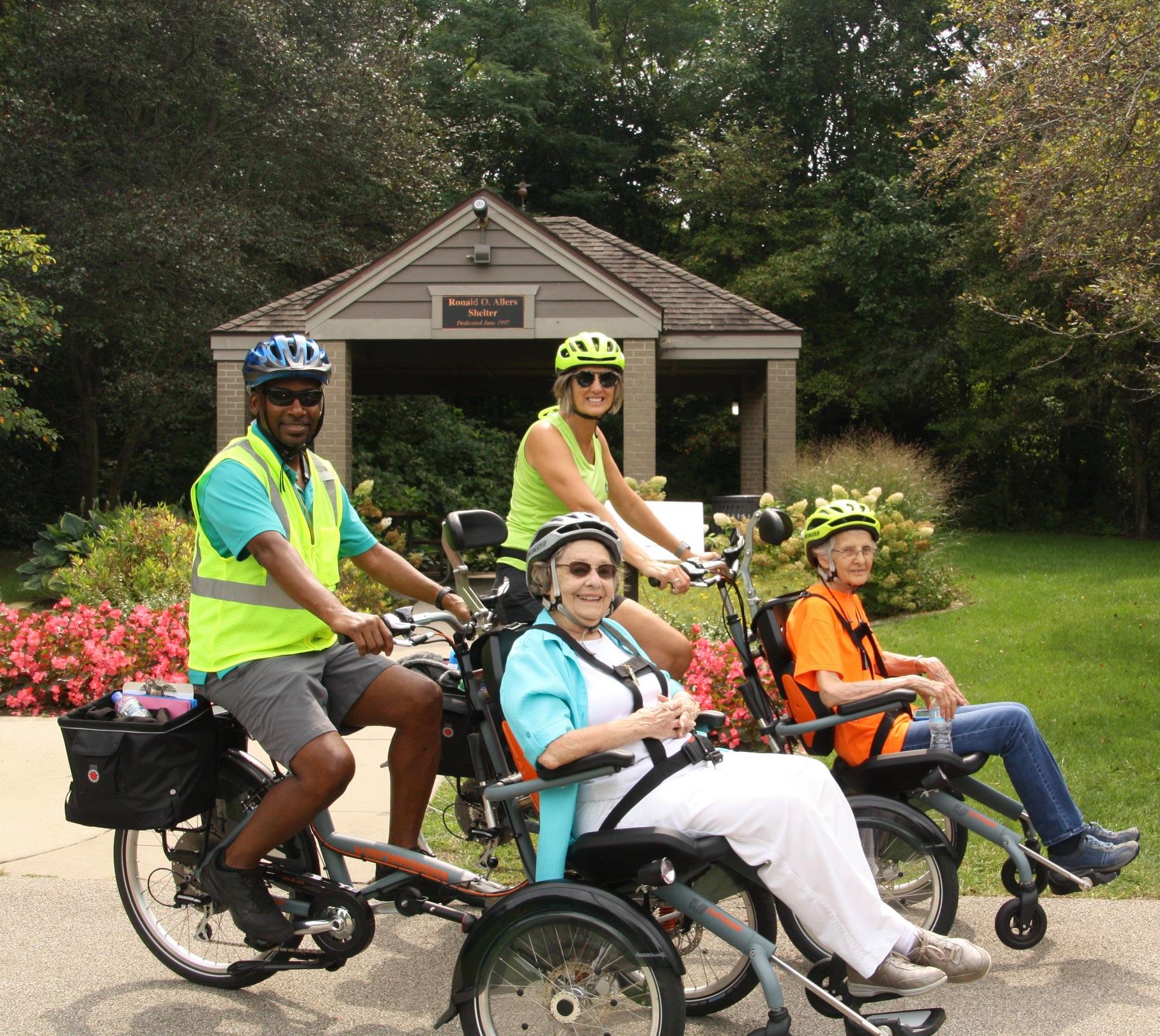 Special bikes, volunteers to provide rides for disabled - Healing Rides